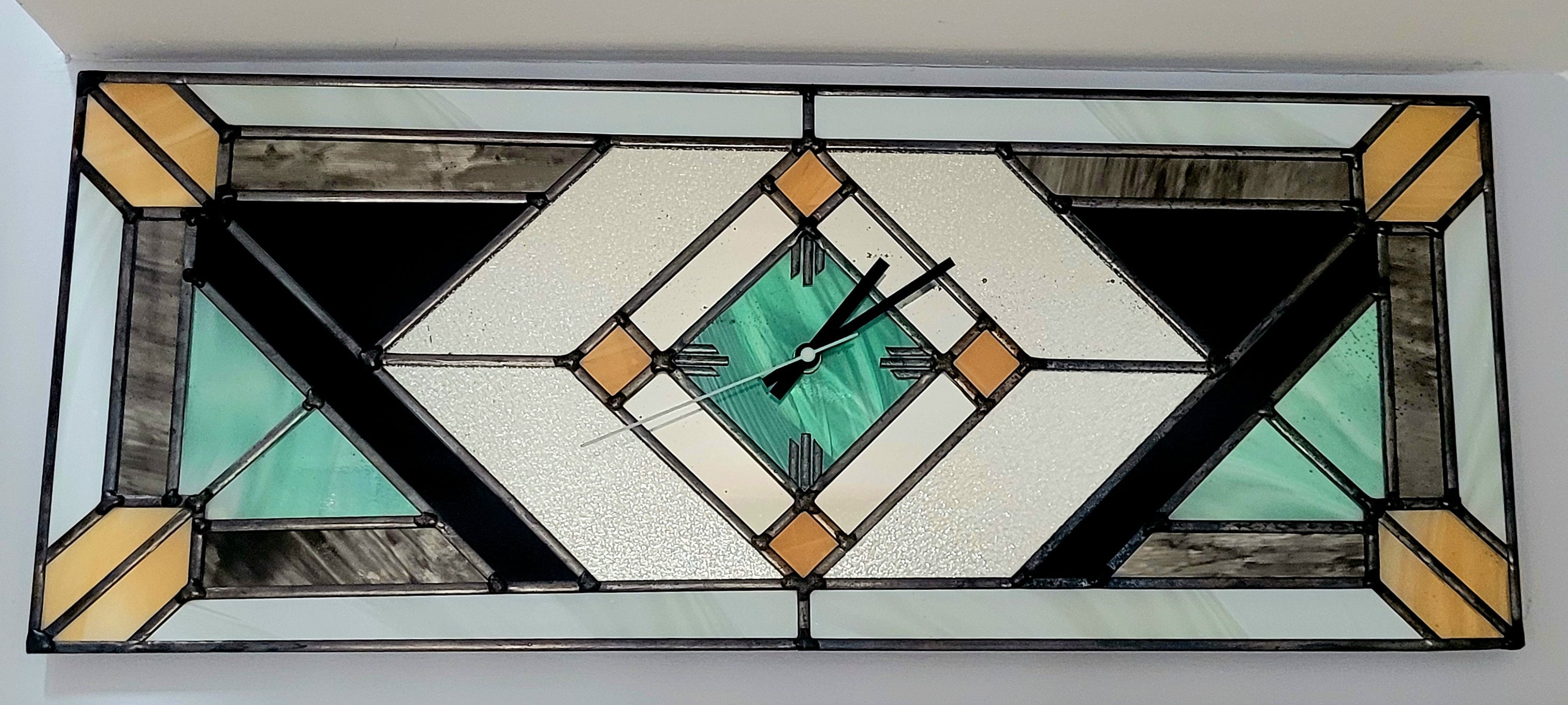 Art Deco Style Clock - Etsy