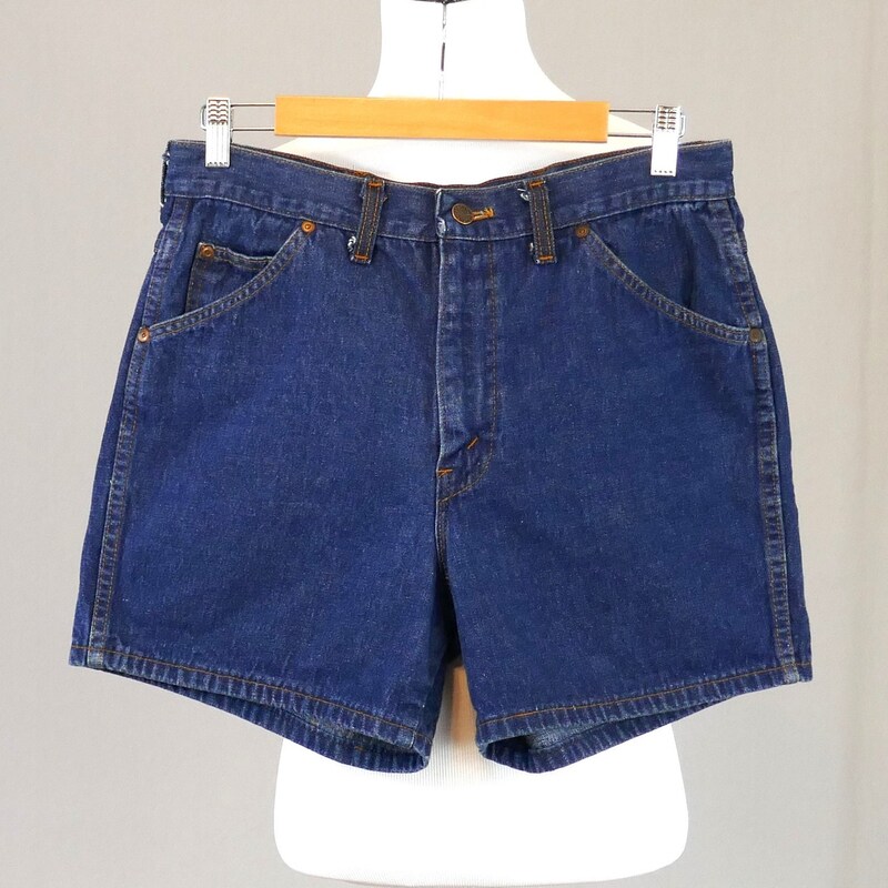 Blue Jean Shorts - Etsy