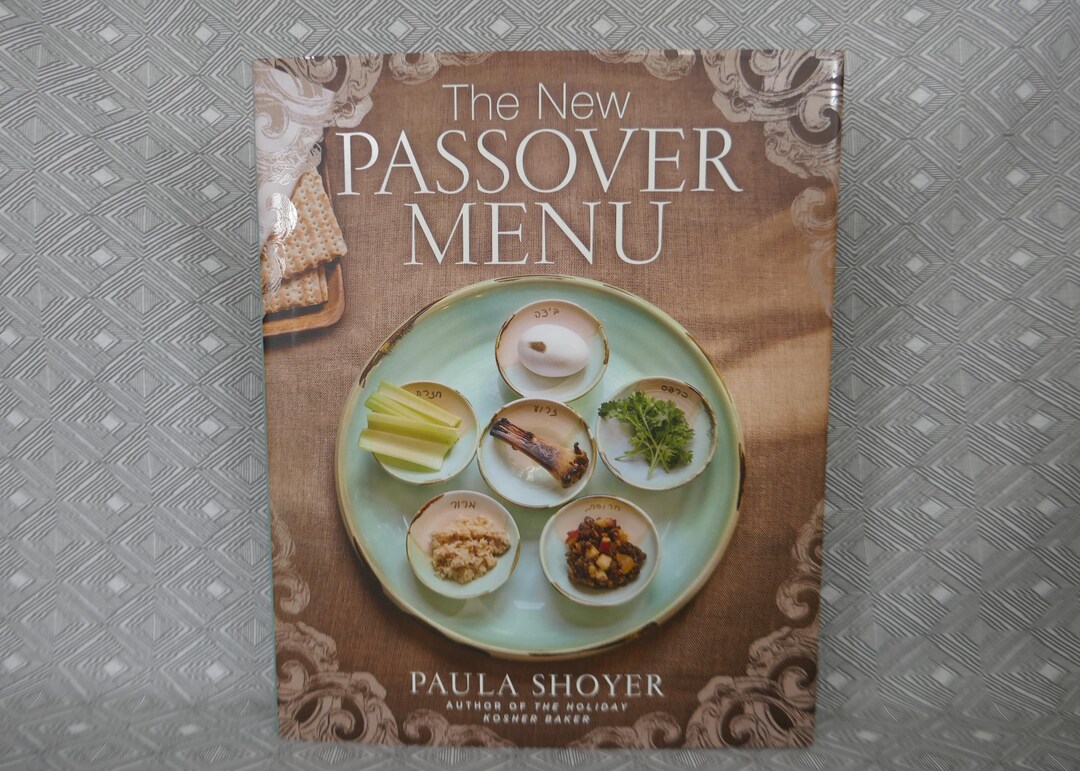 The New Passover Menu (2015) by Paula Shoyer - Jewish Cooking - Kosher ...