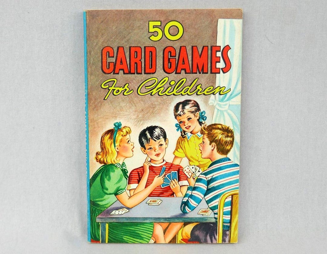50 Card Games for Children (1933) by Vernon Quinn - 1946 Whitman ...