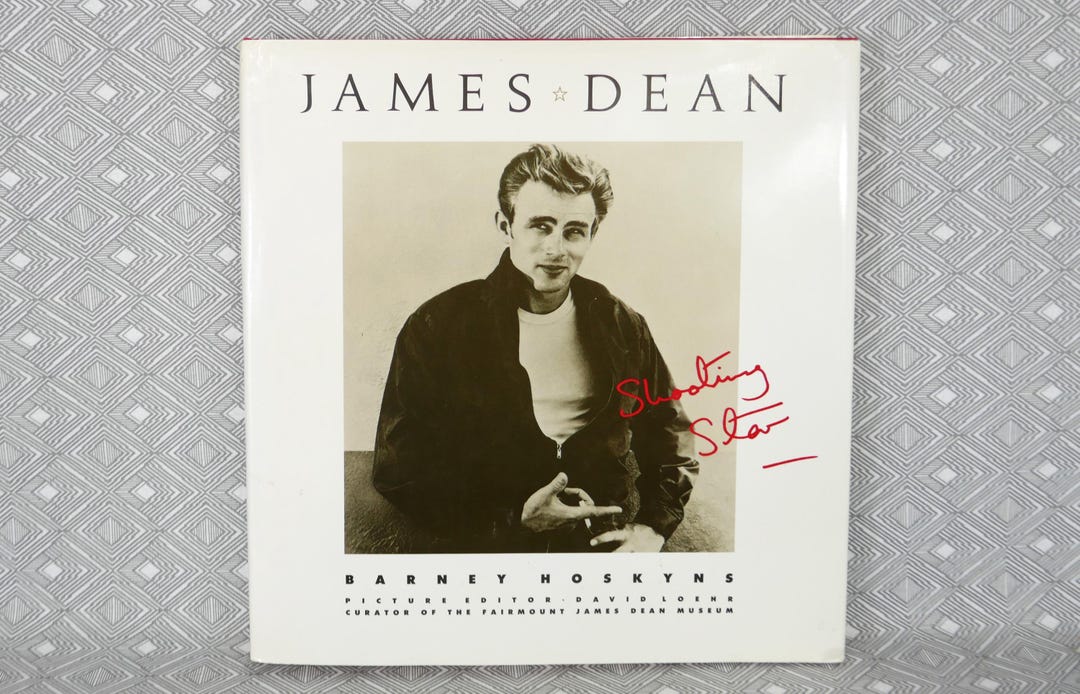James Dean: Shooting Star (1989) by Barney Hoskyns - Coffee Table Book ...