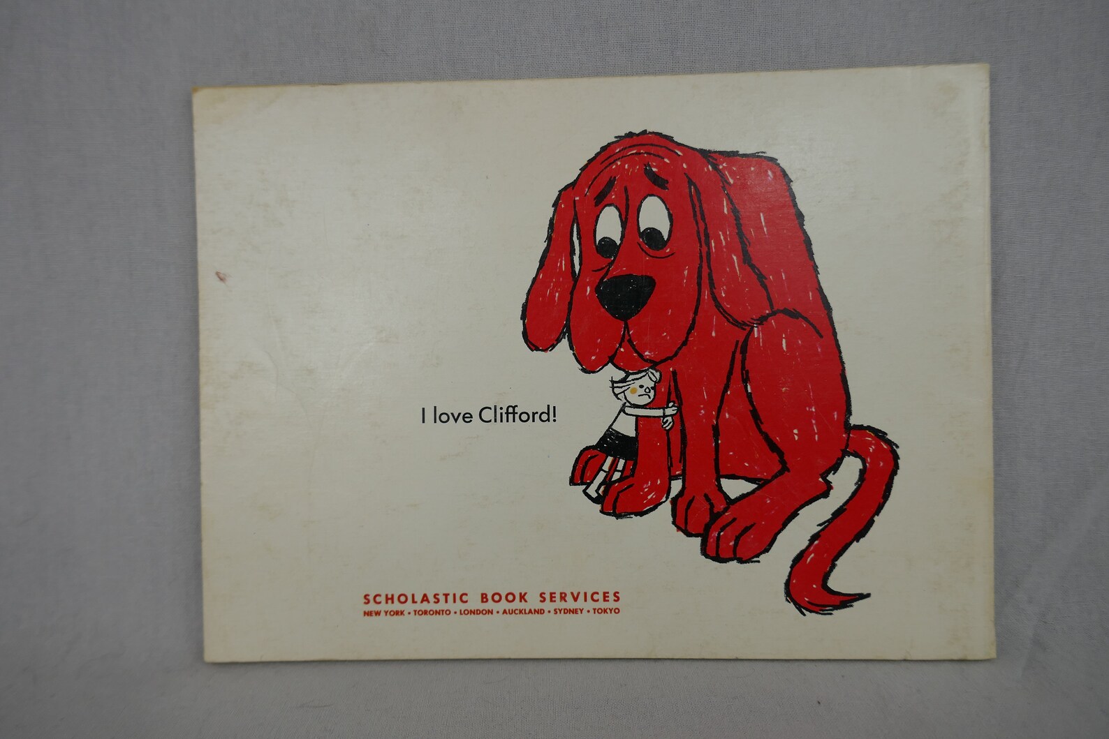 Clifford Takes a Trip 1966 by Norman Bridwell Clifford Red - Etsy