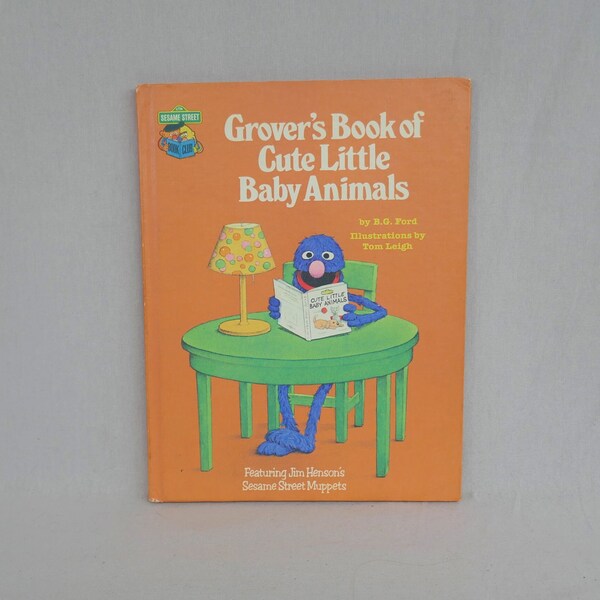 Grover Book - Etsy