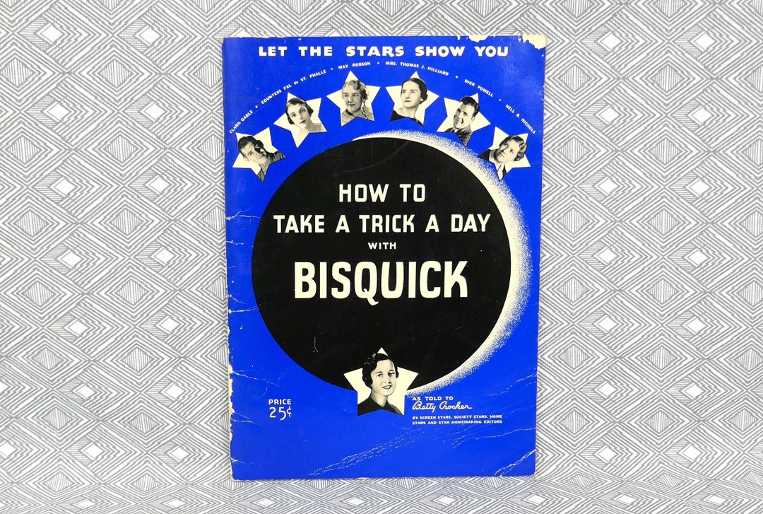 Let the Stars Show You How to Take a Trick a Day With Bisquick (1935 ...