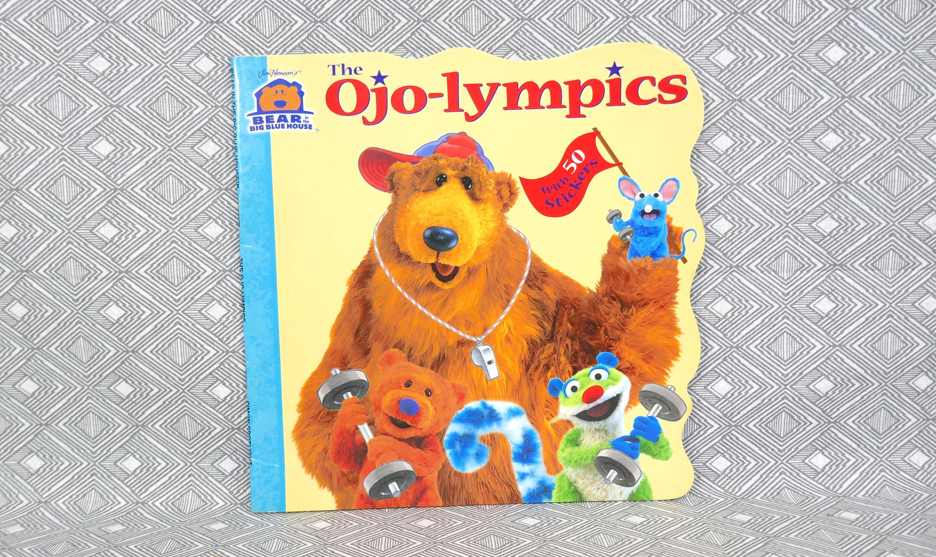 The Ojo-lympics (2000) - Bear in the Big Blue House - All 50 Stickers ...
