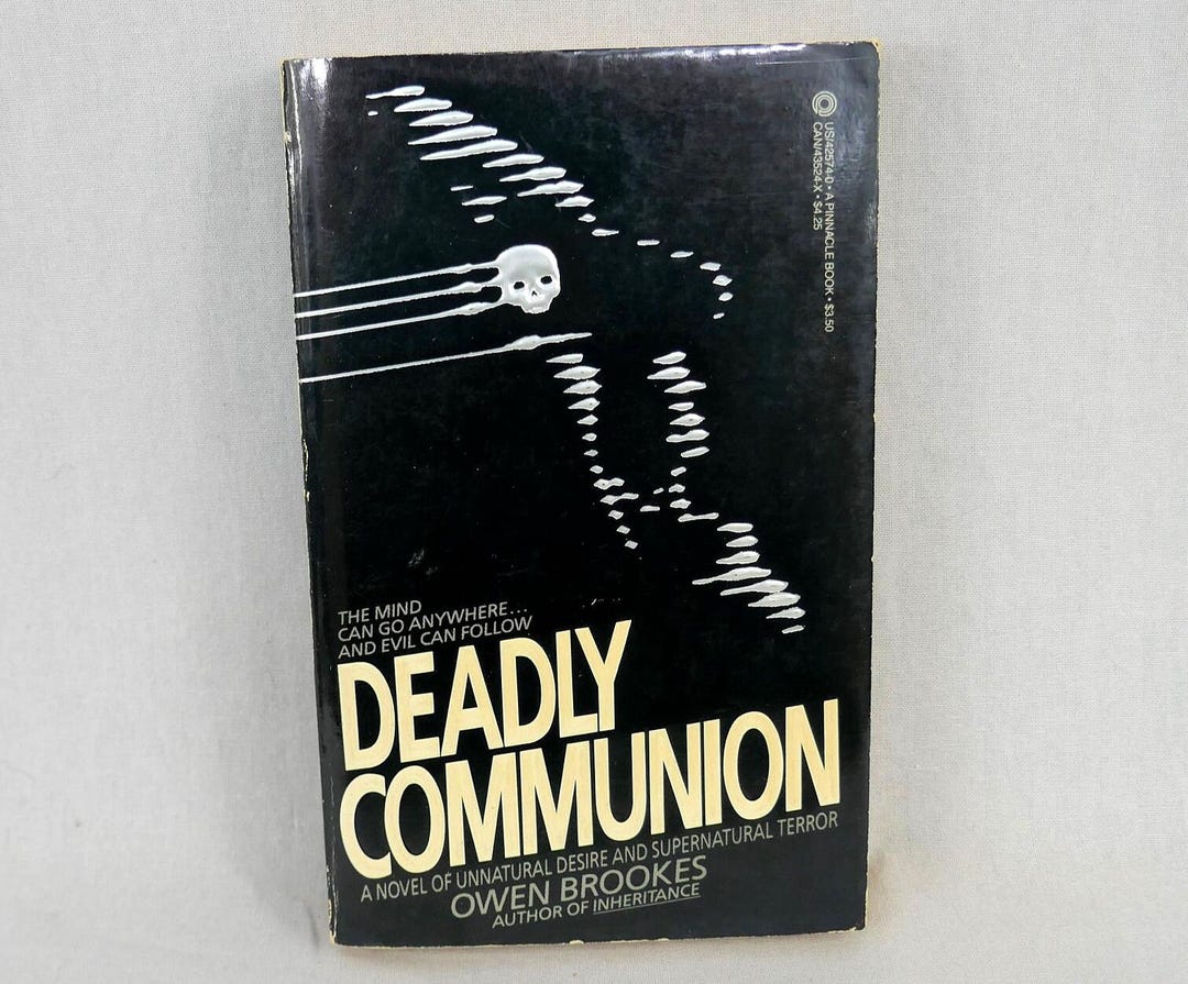 Deadly Communion (1984) by Owen Brookes - Psychological Mystery ...