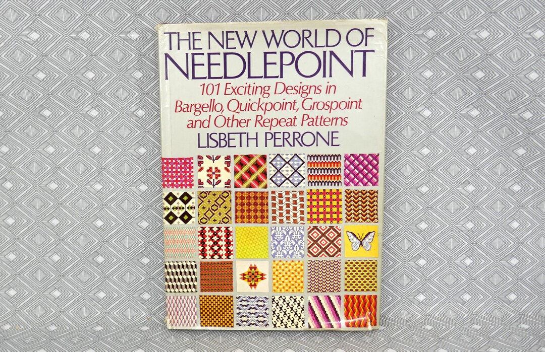 The New World of Needlepoint (1972) by Lisbeth Perrone - 101 Exciting ...