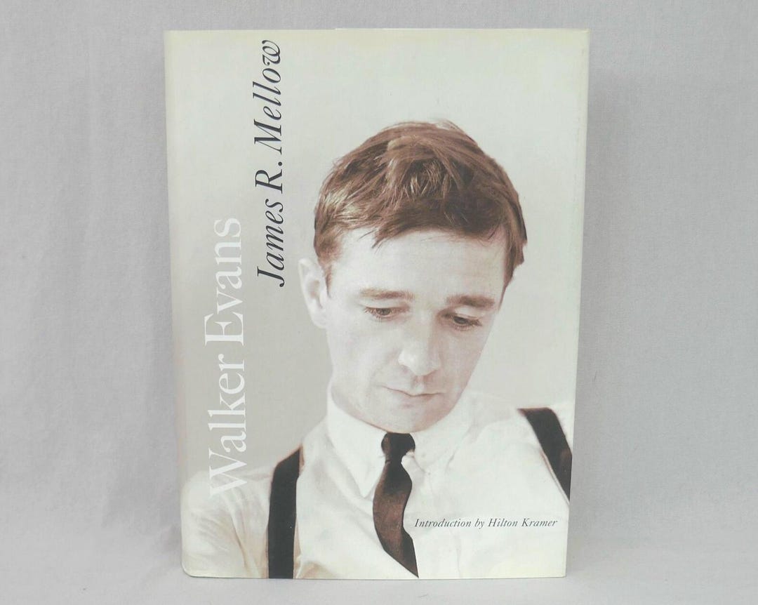 Walker Evans (1999) by James R. Mellow - Vintage American Photographer ...