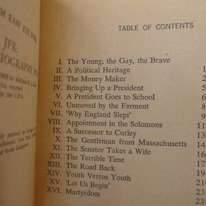 JFK: A Complete Biography 1917-1963 (1963) by William H. A. Carr ...