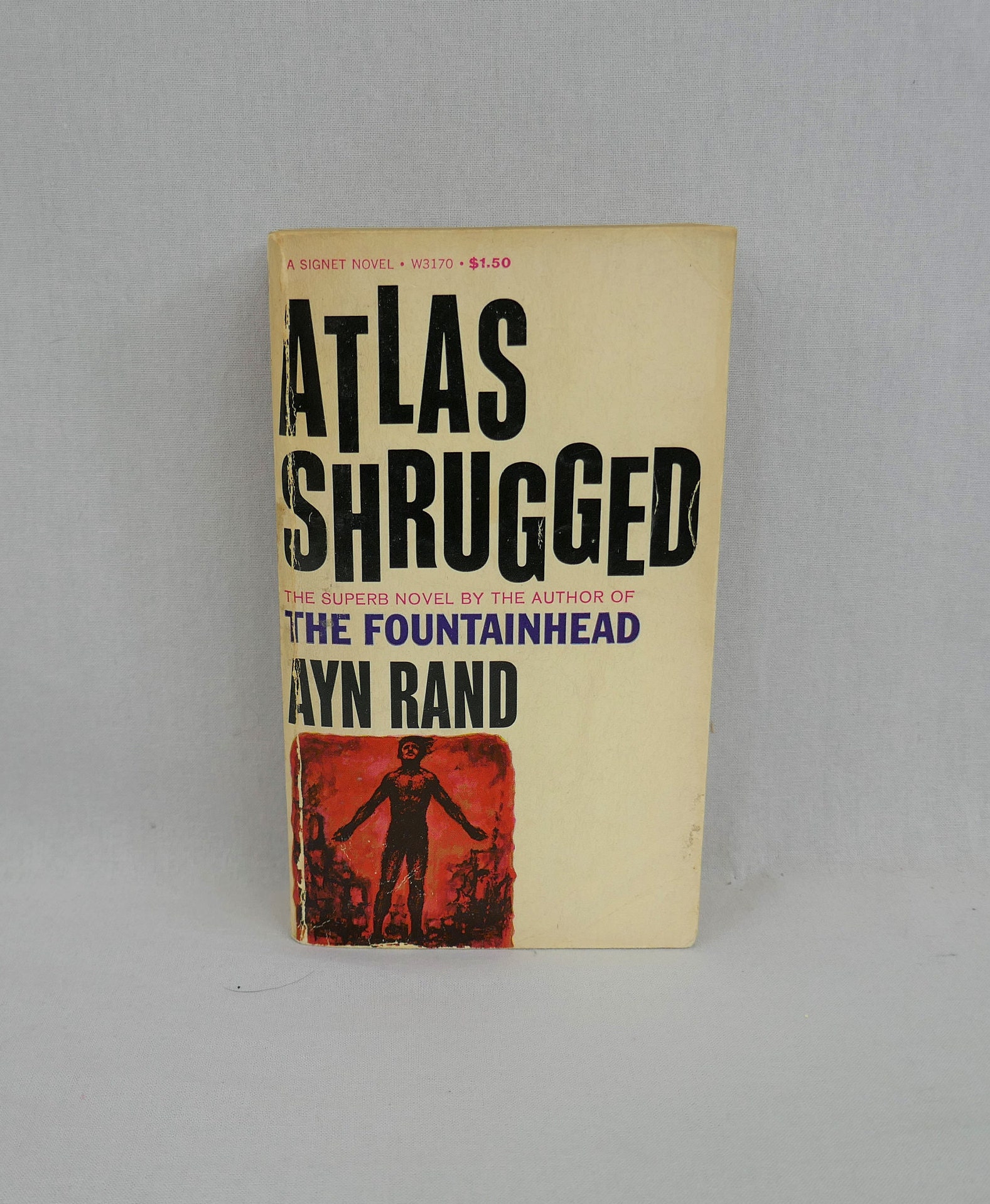 Atlas Shrugged Book Spine