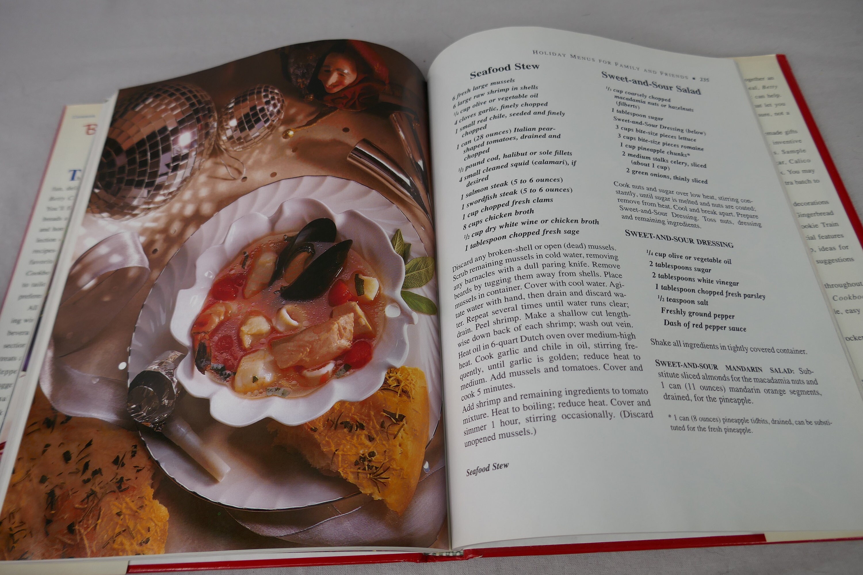 Betty Crocker's New Christmas Cookbook 1993 Food | Etsy