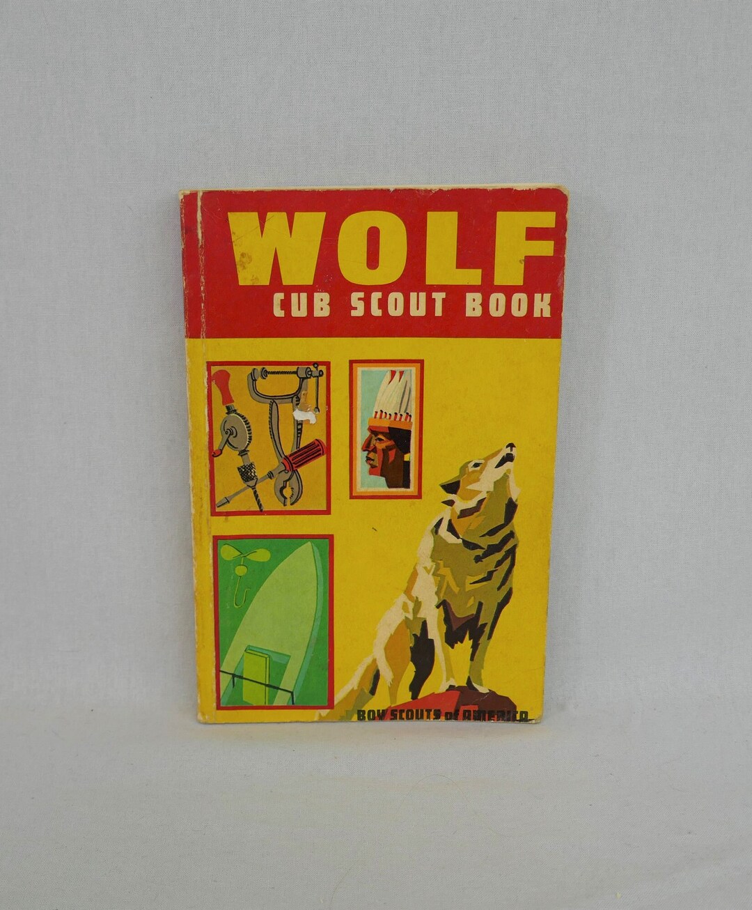 Wolf Cub Scout Book (1967) - Boy Scouts of America - Vintage Children's ...