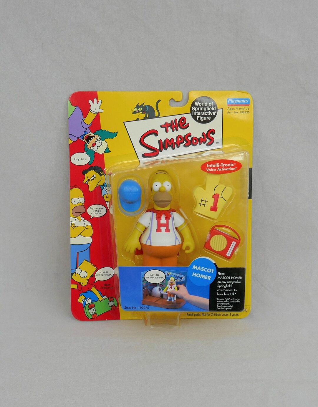 Vintage Mascot Homer Simpson, the Simpsons Toy World of Springfield ...