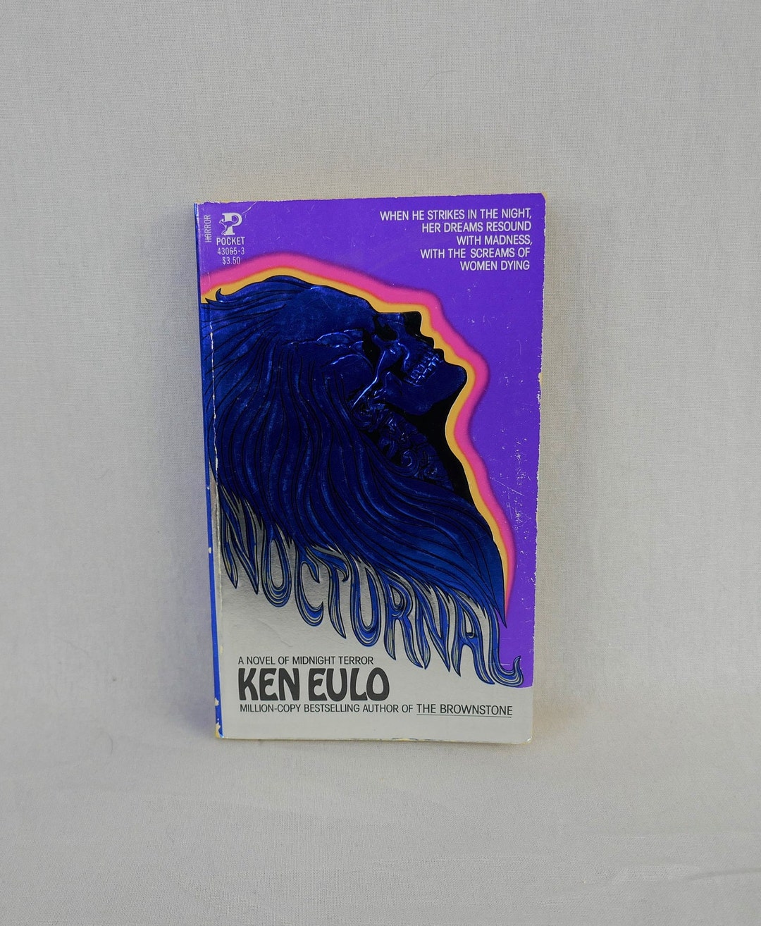 Nocturnal 1983 by Ken Eulo Vintage 1980s Horror Novel Book - Etsy