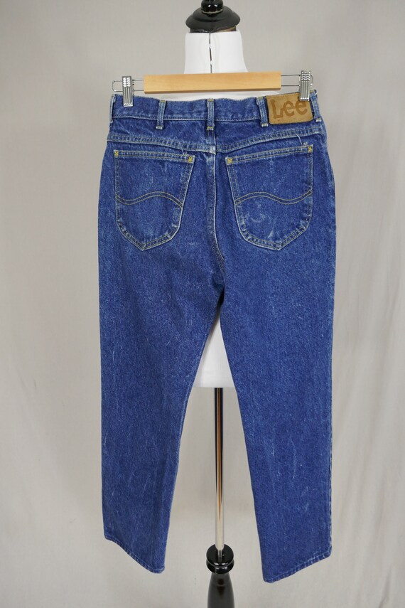 80s Lee Jeans - 27" waist - Straight Leg - Vintage 19… - Gem