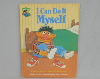 Sesame Street i Can Do It Myself Book - Etsy