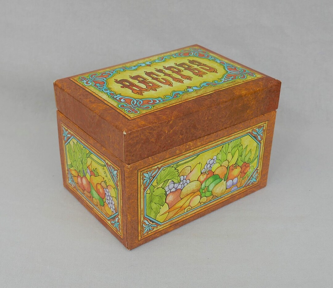 Vintage 1979 Recipe Box & Cards - Unused, Complete, Excellent Condition ...