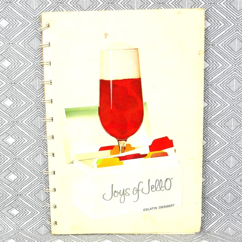 Vintage Jello Cook Book - Etsy