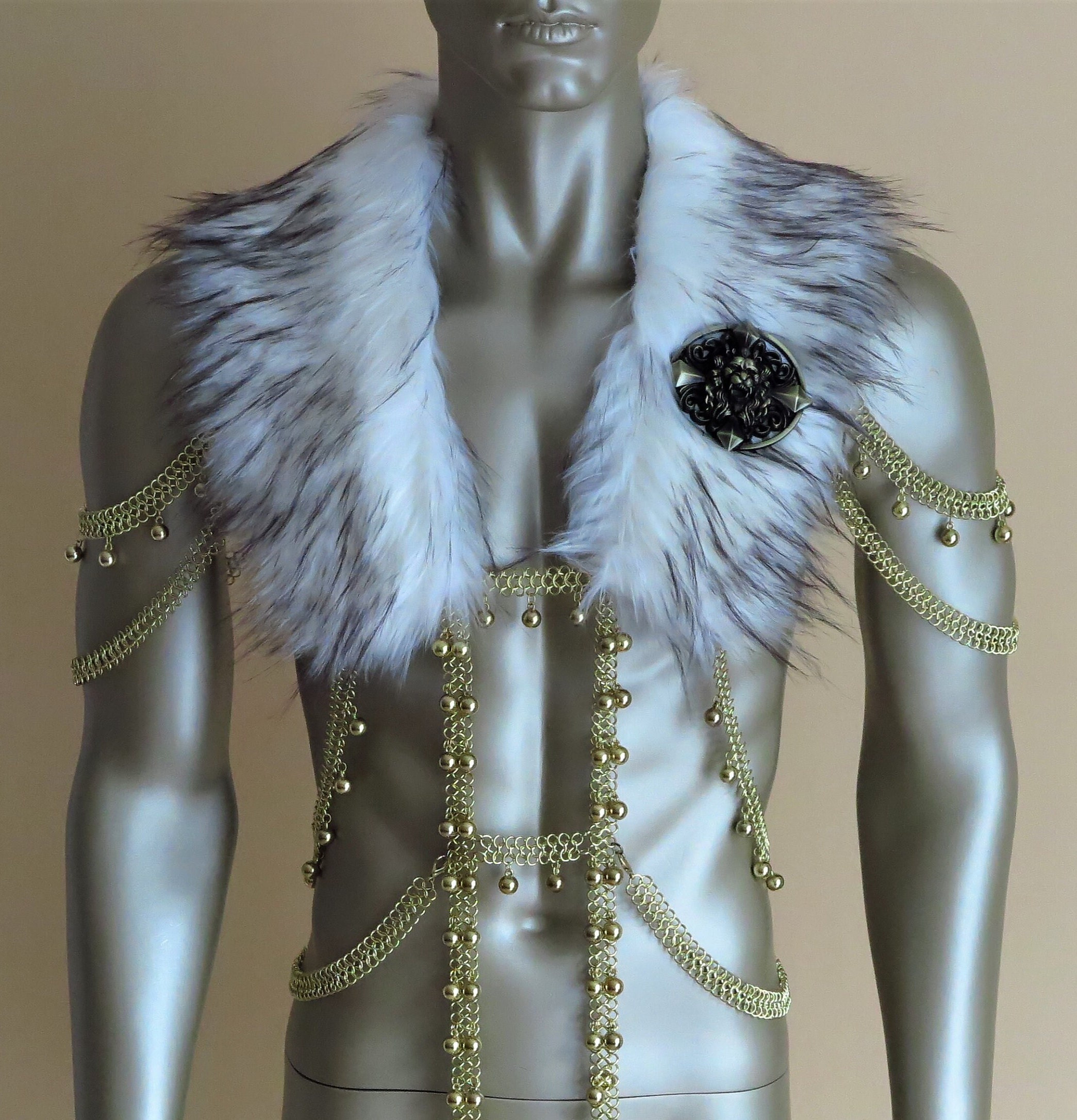 GOD COSTUME for Burning Man/mens Sexy Costume/mens Cosplay Costume/gold ...