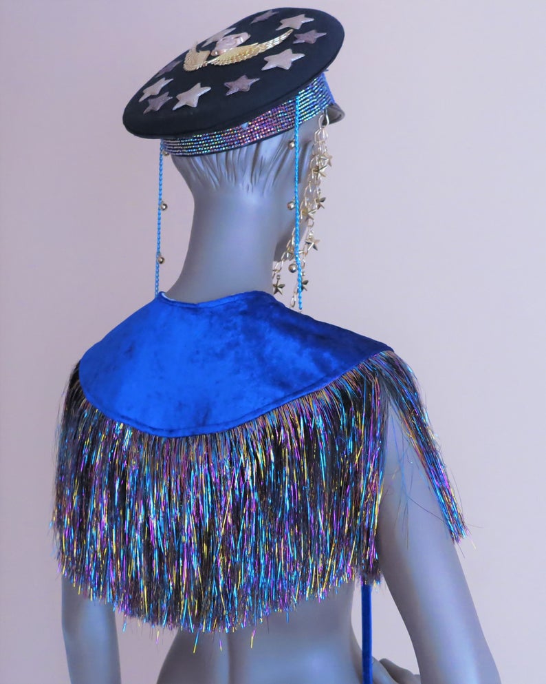 FESTIVAL CAPE Festival Shawl Playa Wear for Burning Man, Outfit Rave ...