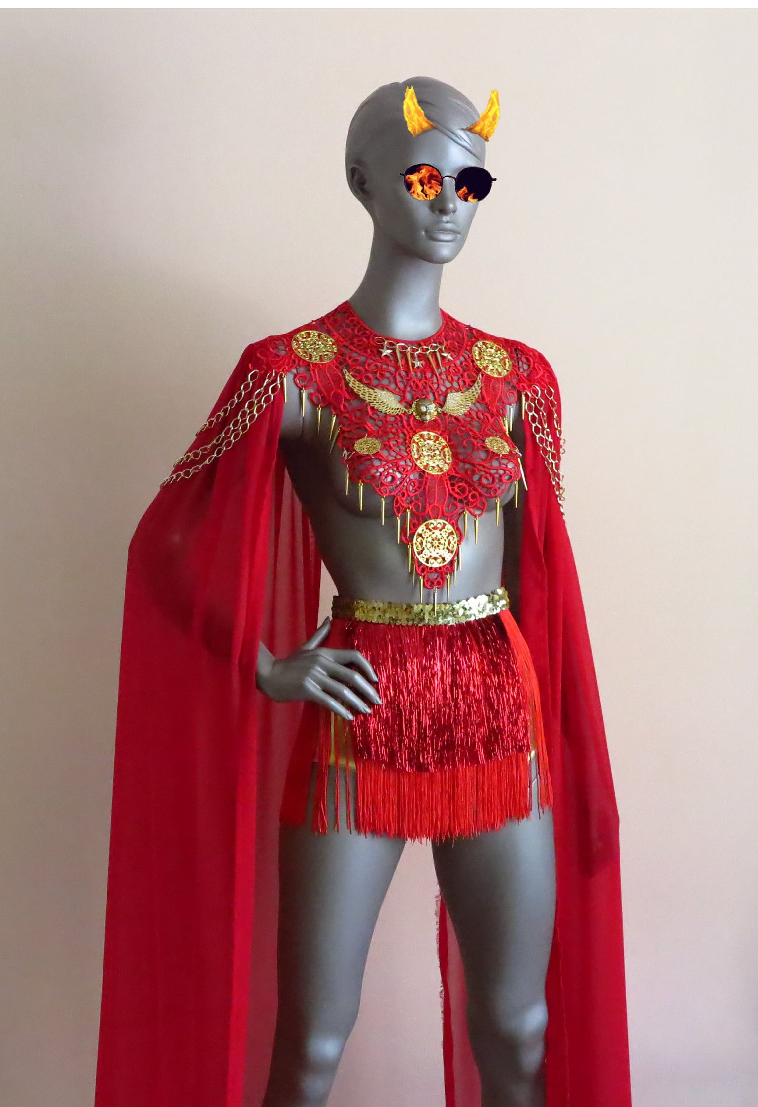 GODDESS GOD COSTUME for Burning Man Outfit Men Wedding Cloak - Etsy Canada