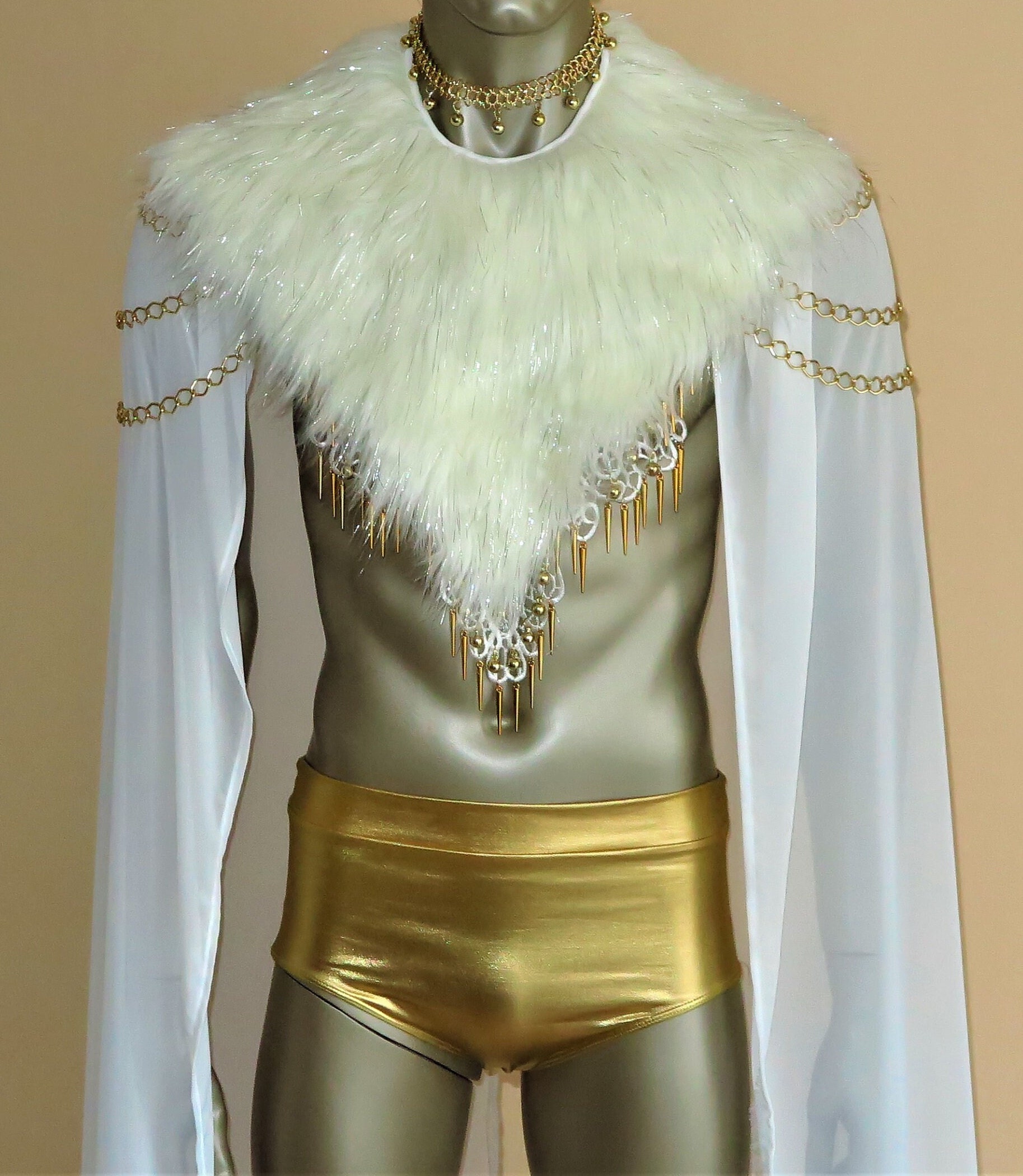GOD COSTUME for Burning Man Sexy Men Fantasy Costume Warrior - Etsy