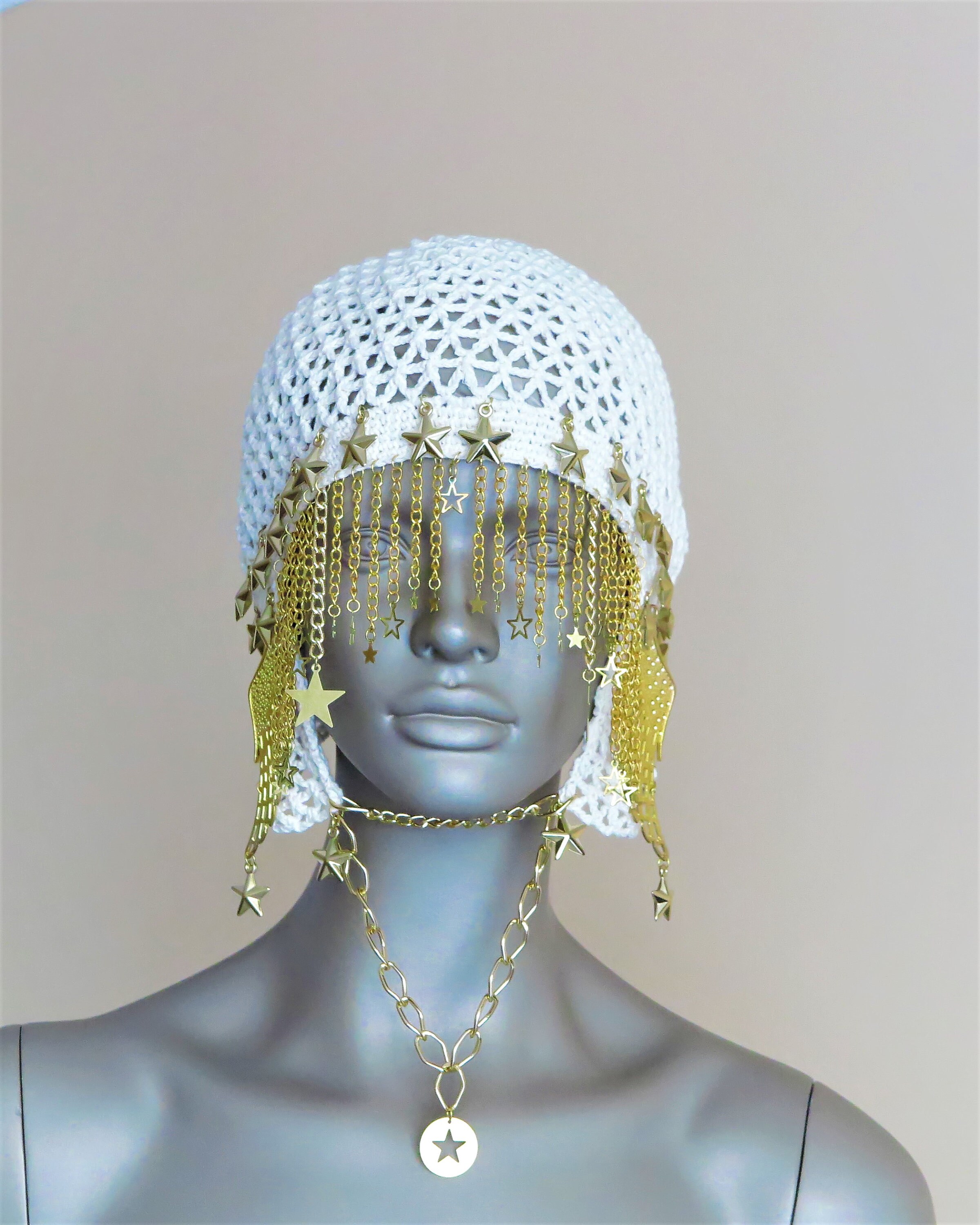 Cleopatra Egyptian Headpiece Goddess Queen Aphrodite Nefertiti Grecian ...