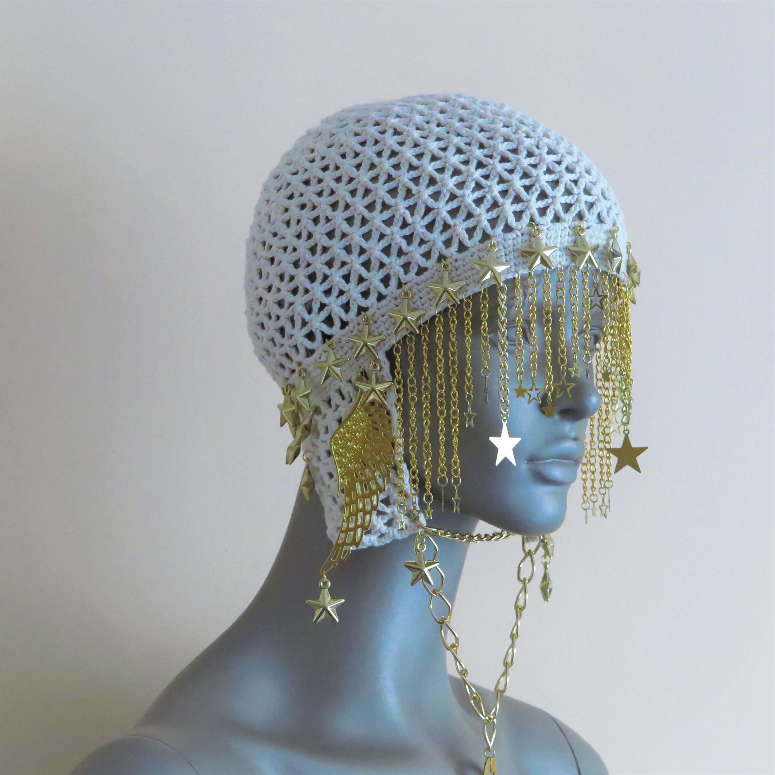 Cleopatra Egyptian Headpiece Goddess Queen Aphrodite Nefertiti Grecian ...