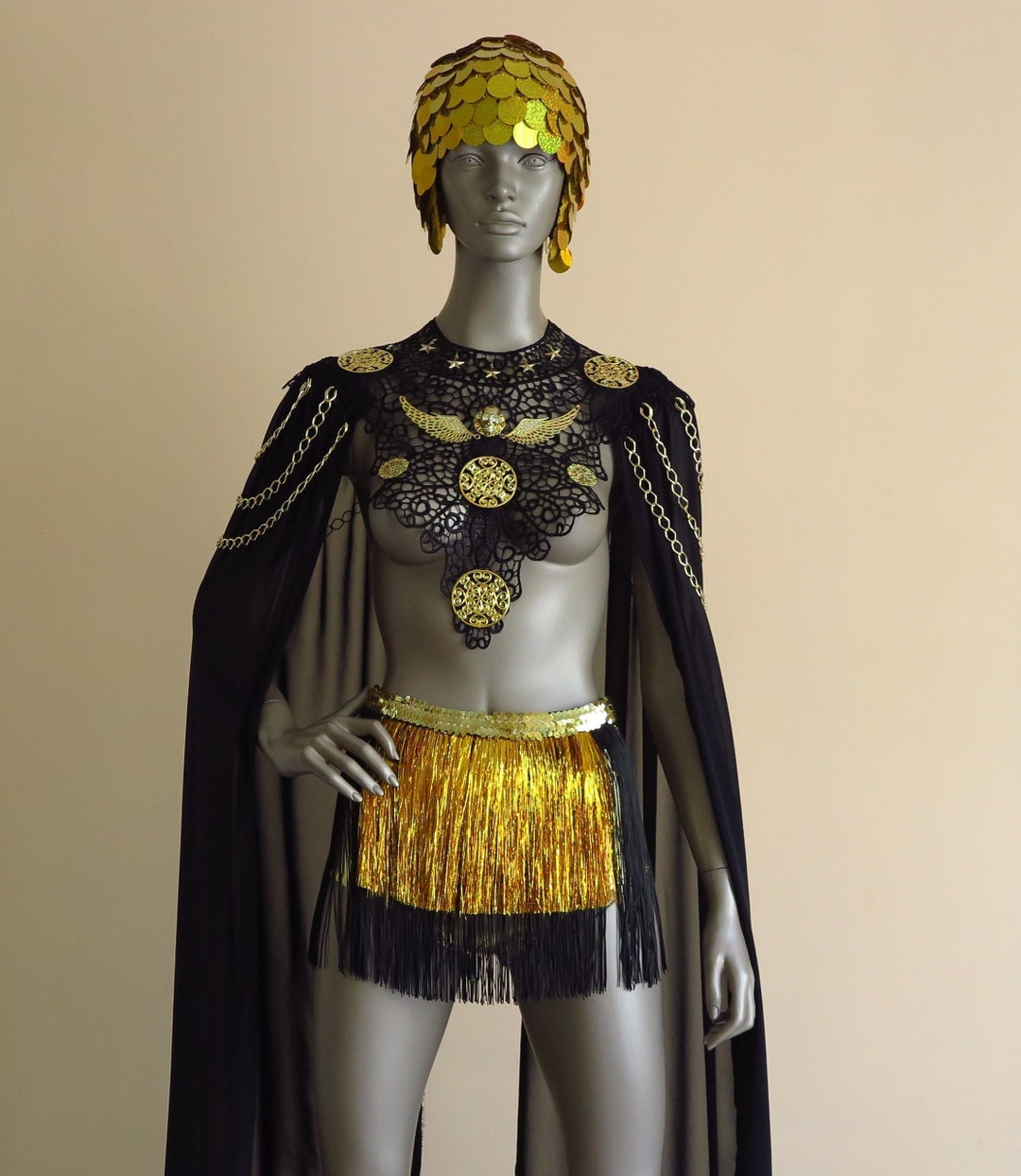 GODDESS COSTUME, for Burning Man Wedding Cloak White Goddess Dress ...