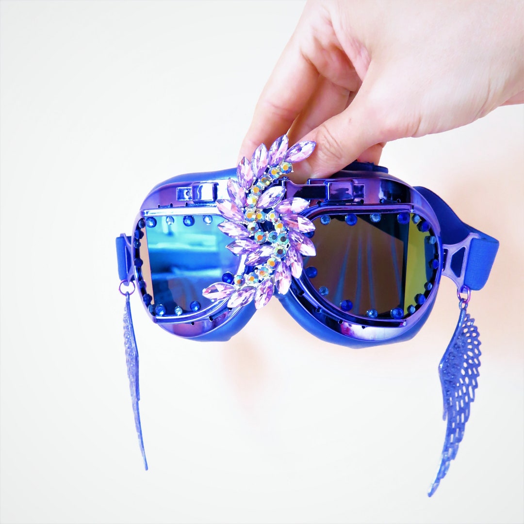Costume Goggles Steampunk Goggles for Burning Man Rave Goggles Post ...