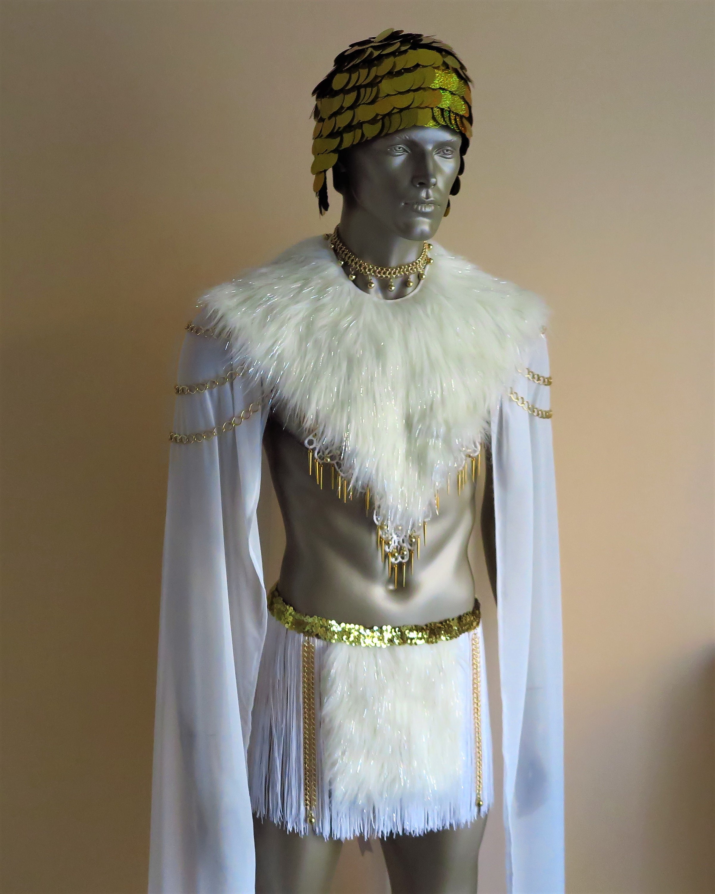 GOD COSTUME for Burning Man Sexy Men Fantasy Costume Warrior - Etsy