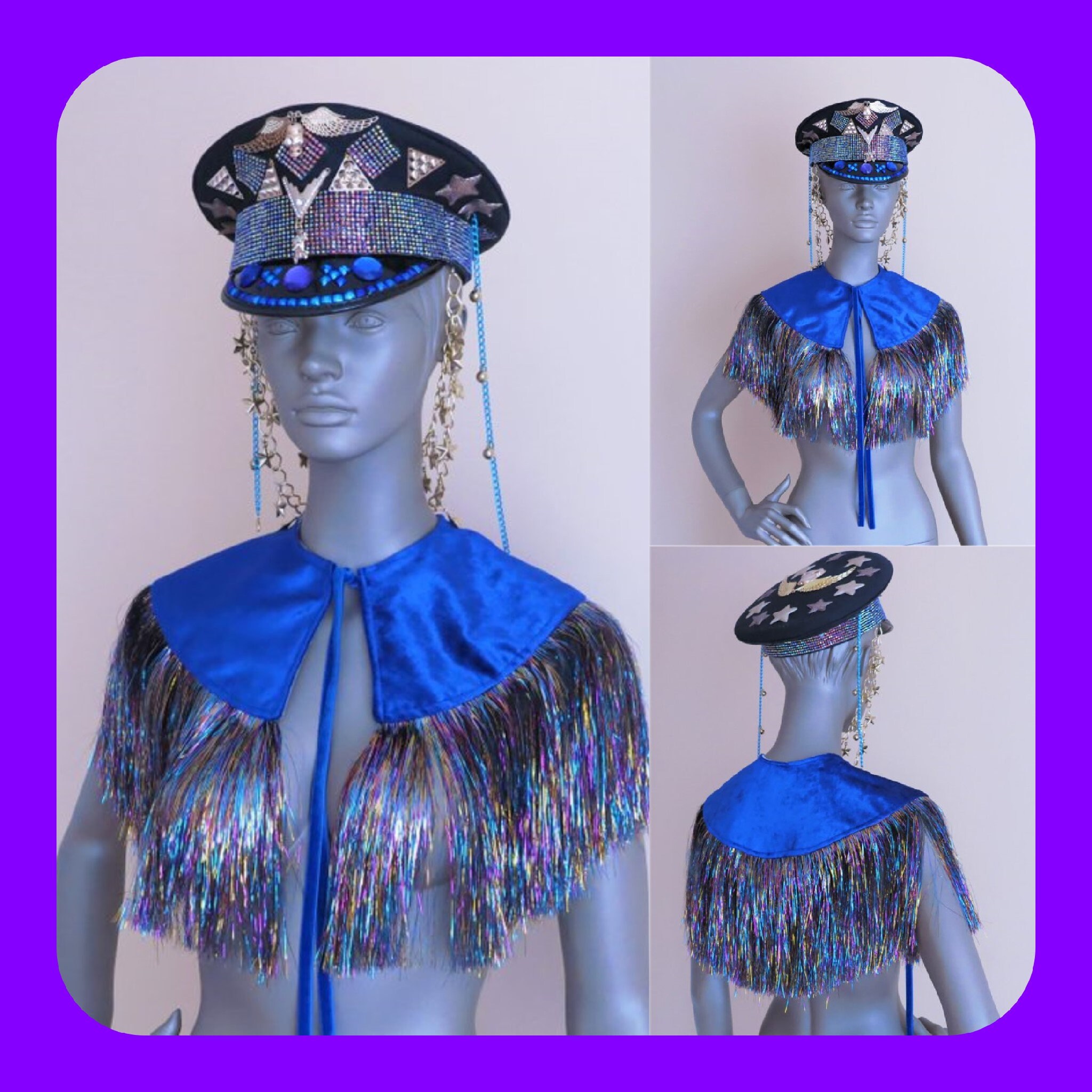 FESTIVAL CAPE Festival Shawl Playa Wear for Burning Man, Outfit Rave ...