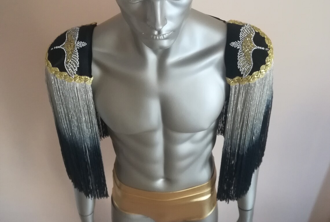 Fringe Epaulettes Sexy Shoulder Epaulettes Tassel Epaulettes | Etsy