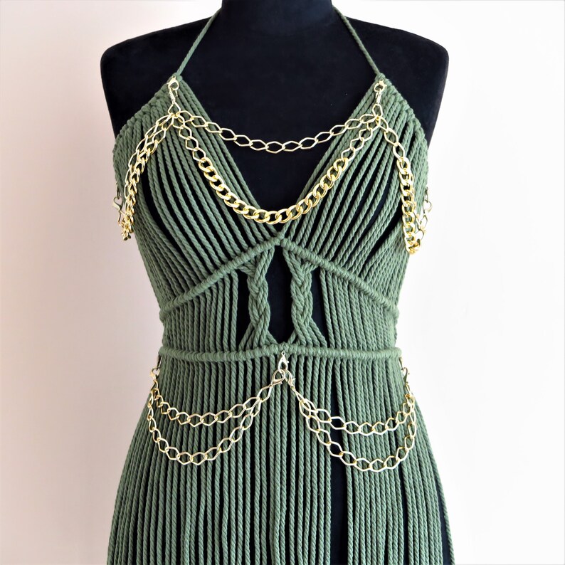 Macrame Dress Photoshoot Macrame Clothing - Etsy