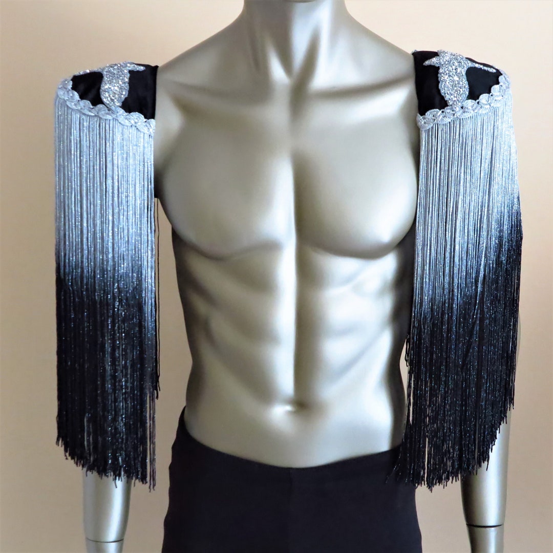 Fringe Epaulettes Shoulder Epaulettes Sexy Epaulettes Stud Epaullettes ...