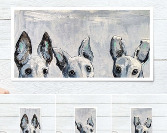 Greyhound Ear Tattoo - Etsy UK