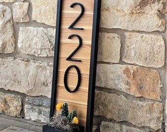 Modern Farmhouse House Numbers - Etsy