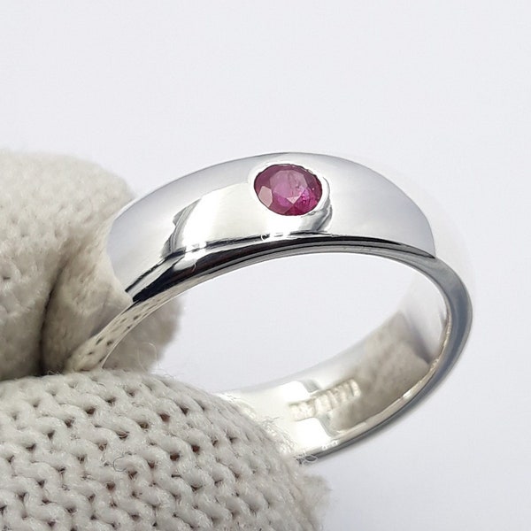 Tungsten Ruby Ring - Etsy