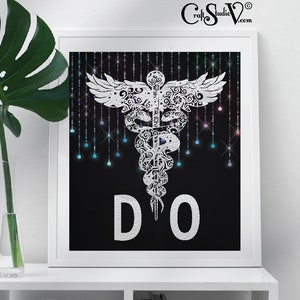 Doctor of Osteopathic Medicine Office Wall Decor, Doctor of Osteopathy ...