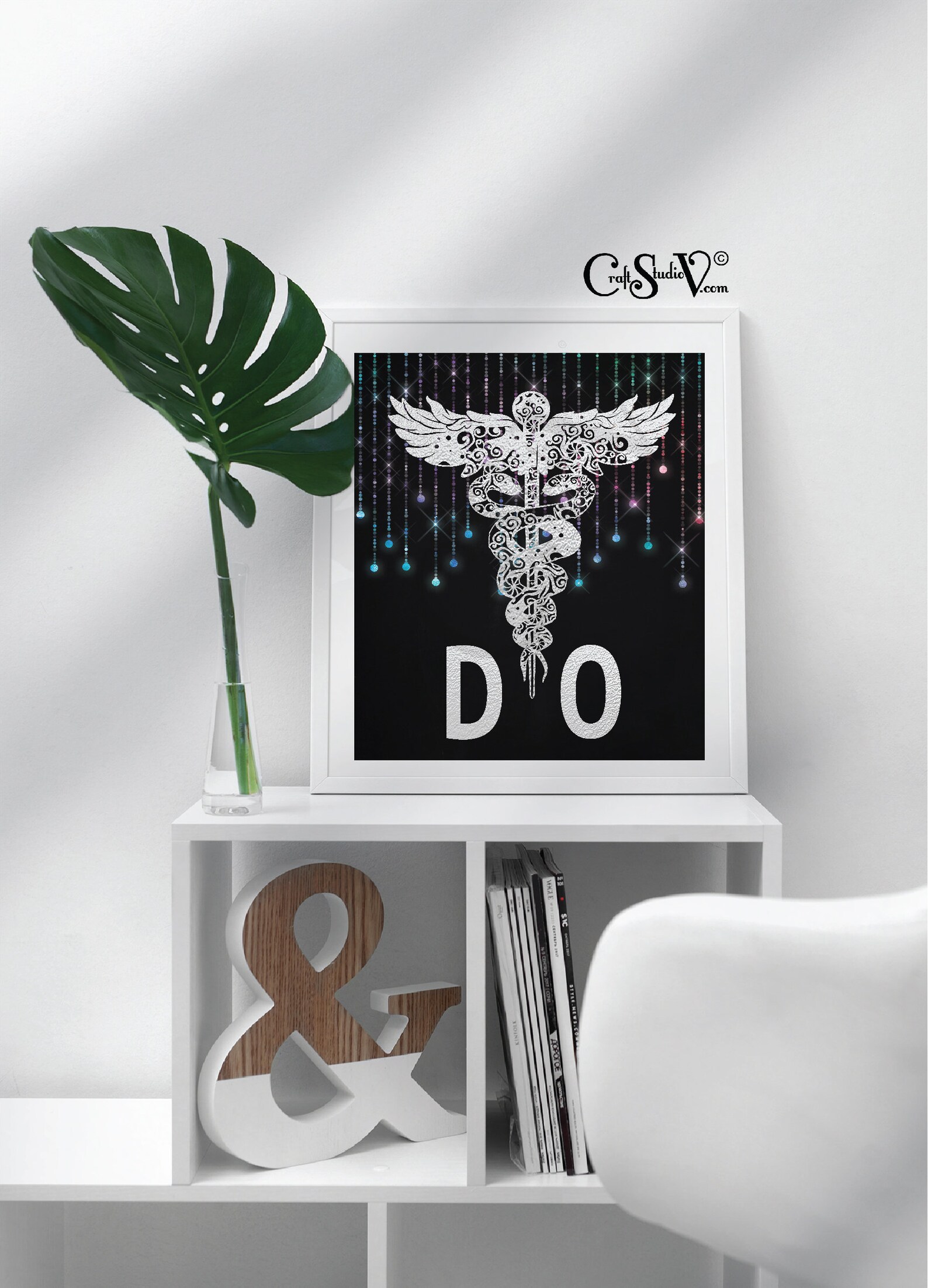 Doctor of Osteopathic Medicine Office Wall Decor, Doctor of Osteopathy ...