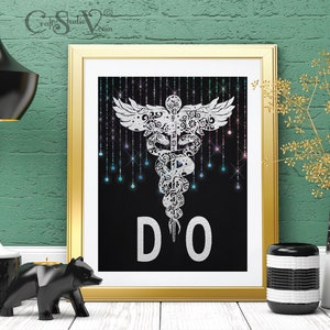 Doctor of Osteopathic Medicine Office Wall Decor, Doctor of Osteopathy ...