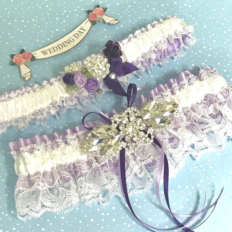 Wedding Garter Set - Etsy