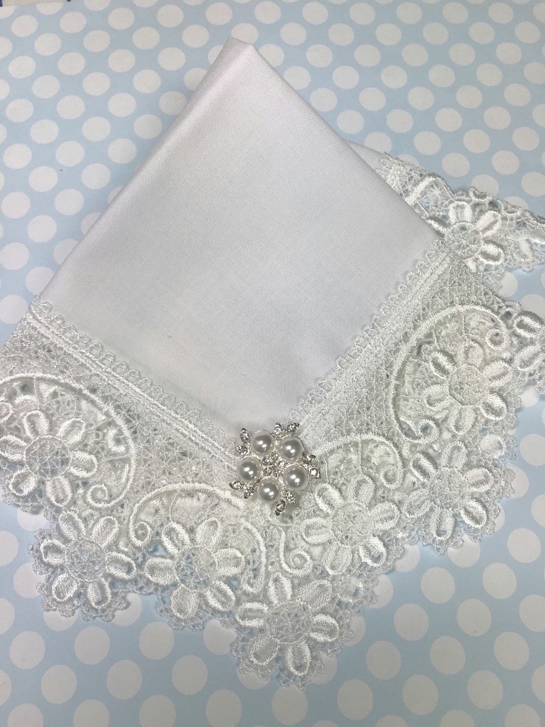 Ivory Wedding Hankie for Bride. Bridal Hankie. Hankies - Etsy