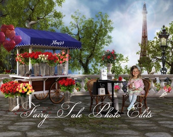 French Backdrop - Etsy