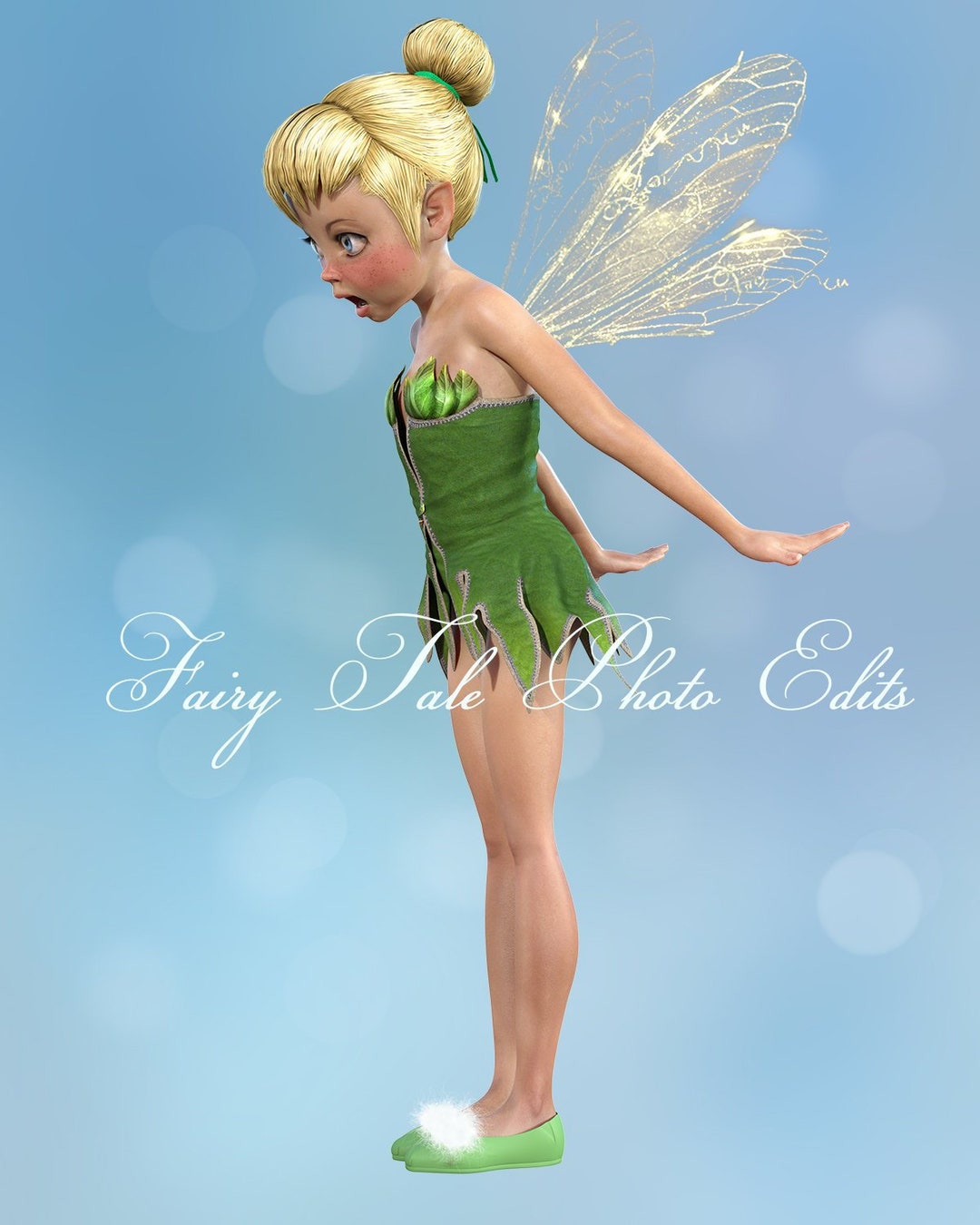 Tink Fairy Digital Overlays, Tinkerbell, Digital Fairies, Scrapbook ...
