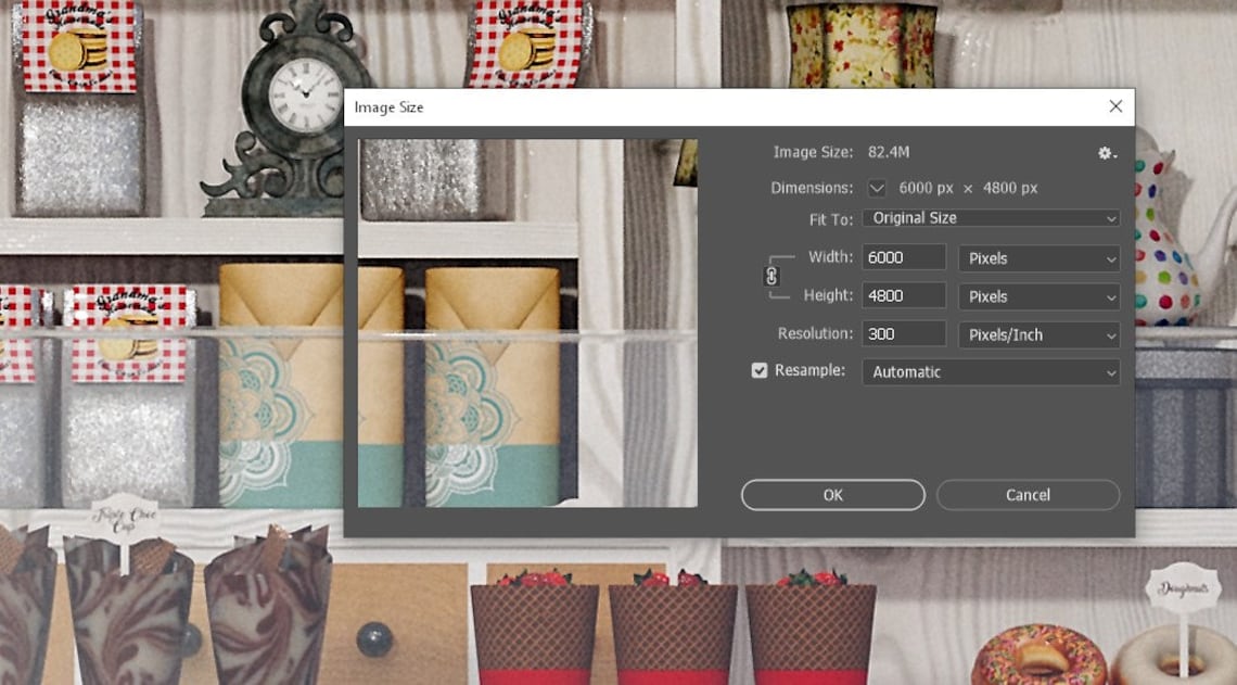Little Bakery Digital Backdrop Bakery Backdrop Backdrop | Etsy Canada