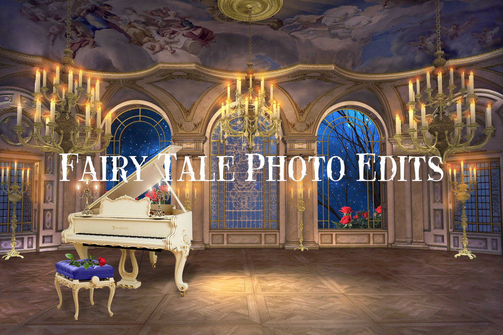 Beauty And The Beast Empty Ballroom