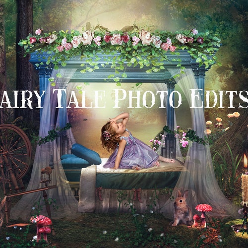 Castle Digital Background Fairy Tale Composite Backdrop - Etsy