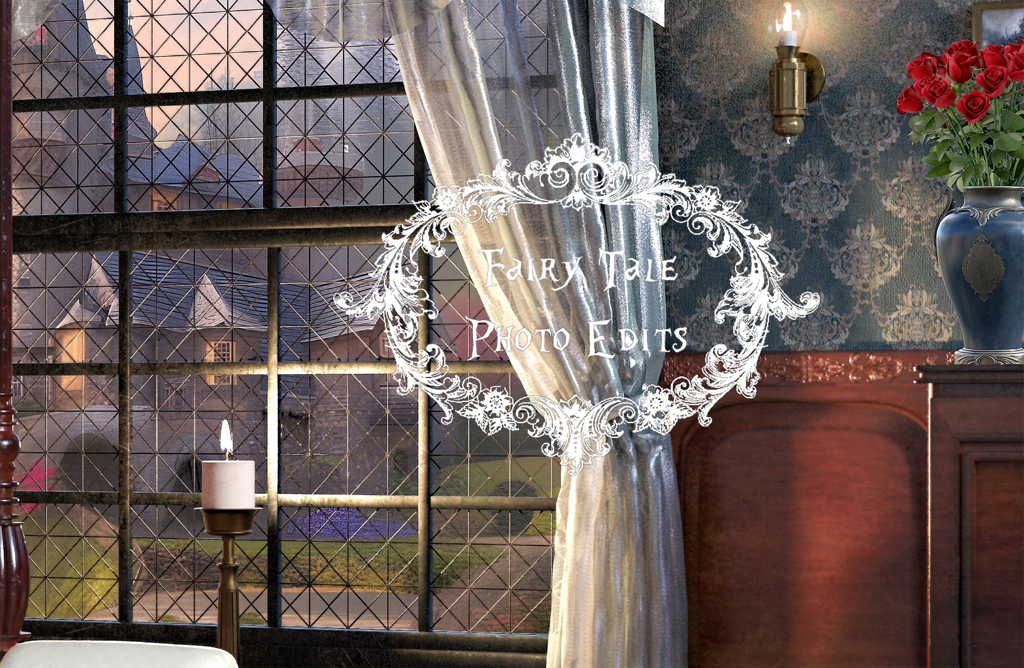Victorian Bedroom Digital Backdrop Victorian Backdrop - Etsy