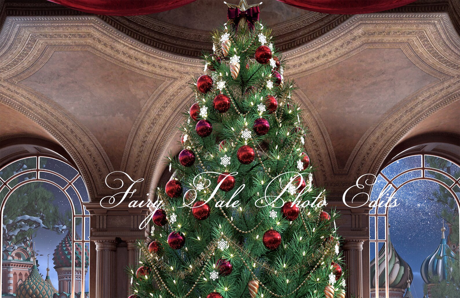 Nutcracker Ballet Backdrop Ballet Backdrop Christmas - Etsy